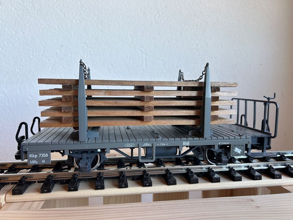 LGB 45145 RhB Rungenwagen | Kaufen auf Ricardo