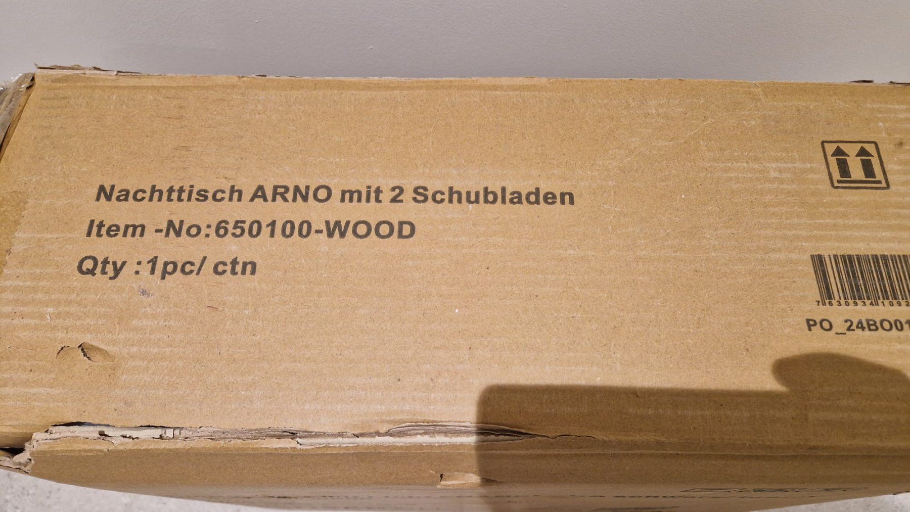 Nachttisch ARNO mit 2 Schubladen, neu und originalverpackt (Neu und ...