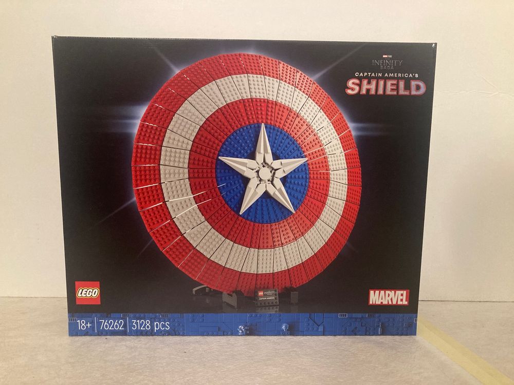 LEGO Marvel 76262 Captain America`s Shield (Neu und originalverpackt ...