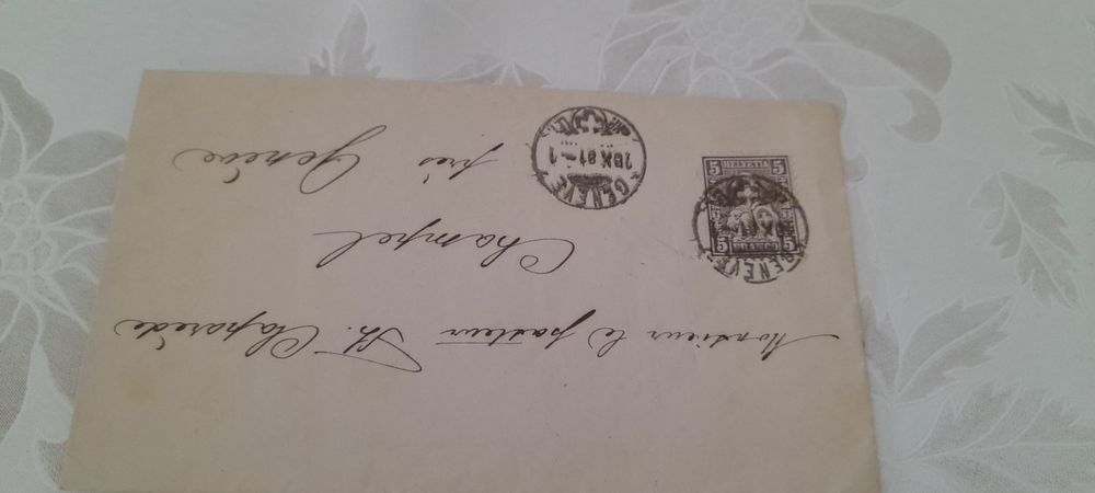 Alt Schweizer Brief mit sitzender Helvetia | Kaufen auf Ricardo