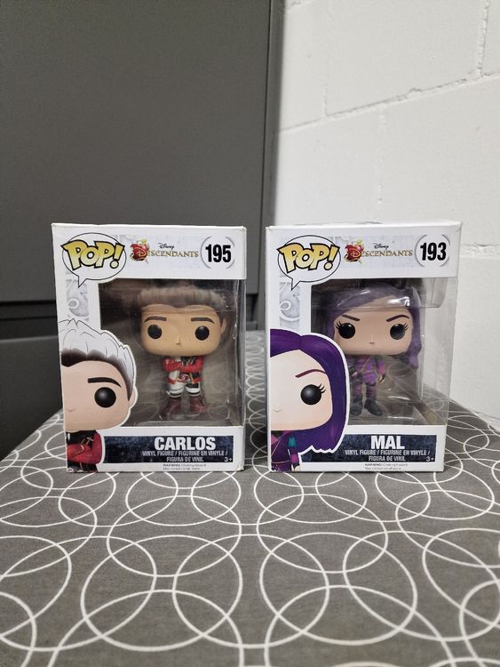 Funko Pop! Disney Descendants Carlos & Mal #195 #193 | Kaufen auf Ricardo