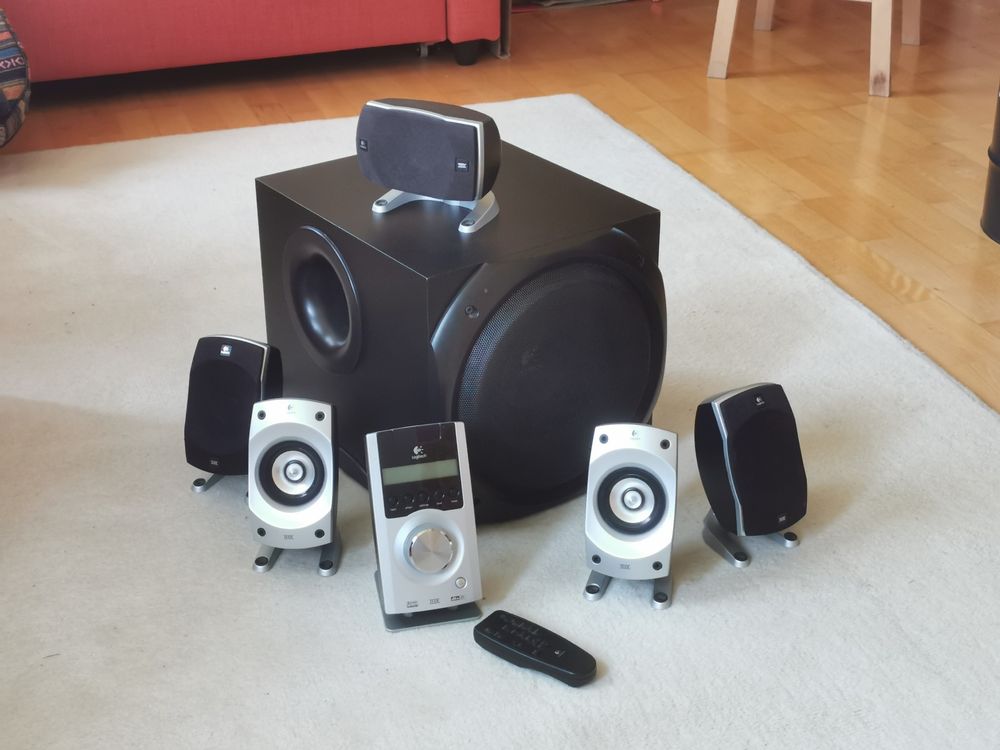 Logitech Subwoofer Lautsprecher System - Z-5500 Digital 5.1 | Kaufen ...