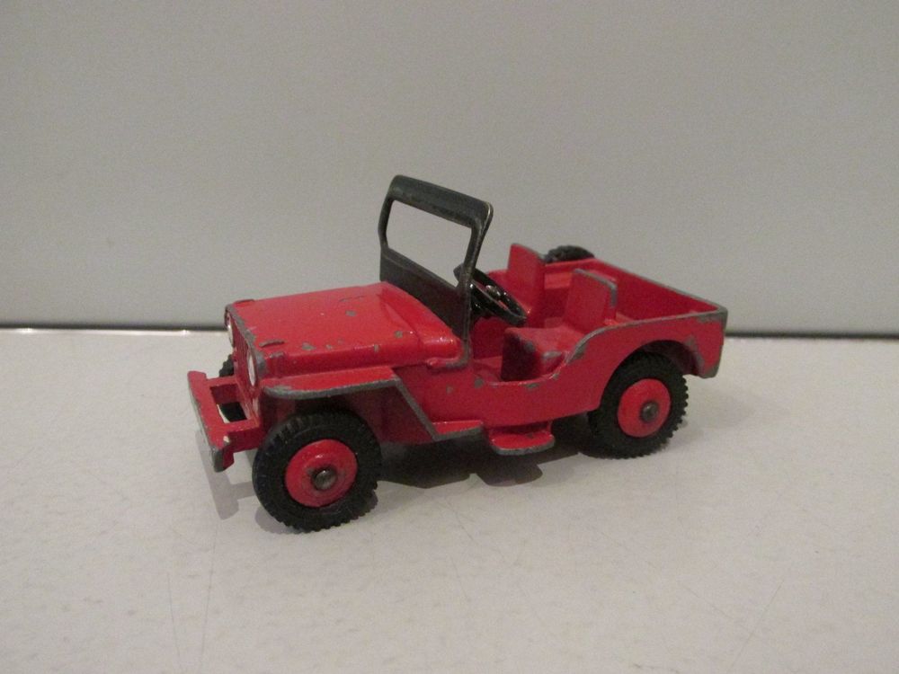 JEEP Dinky Toys 25Y Red (Gebraucht) in Läufelfingen für CHF 20 – mit ...