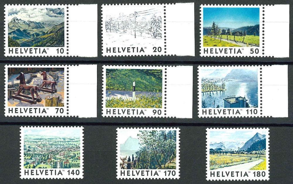 CH 1998, Bilder der Schweiz, SBK 943-951** | Kaufen auf Ricardo