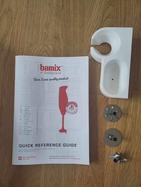 Bamix Mono M200 Pro1 - Zauberstab Rosa inkl. Zubehör (Gebraucht) in ...