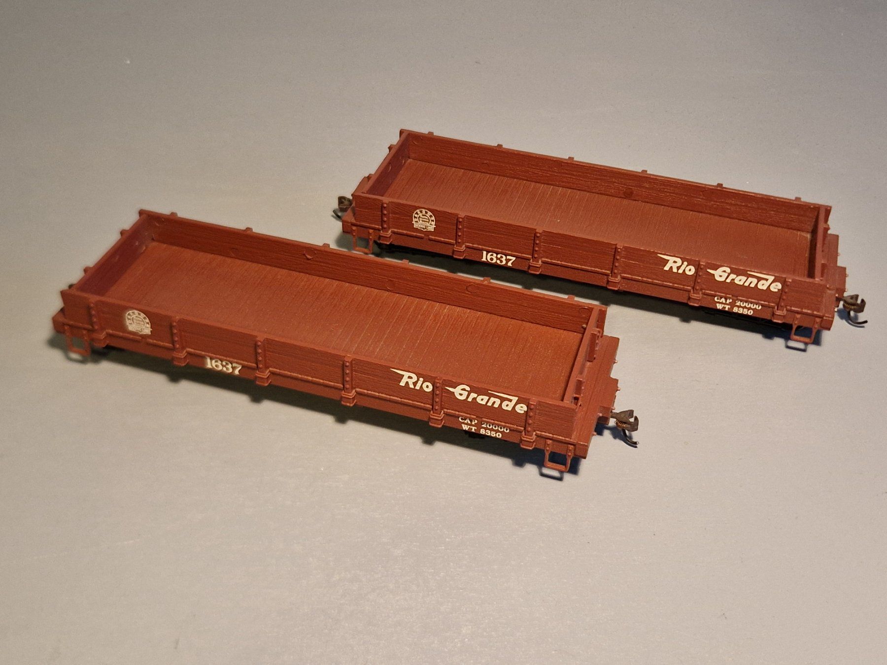 Bachmann Spectrum 0n30 / On30 2 x Flat Cars D&RGW (Gebraucht) in ...