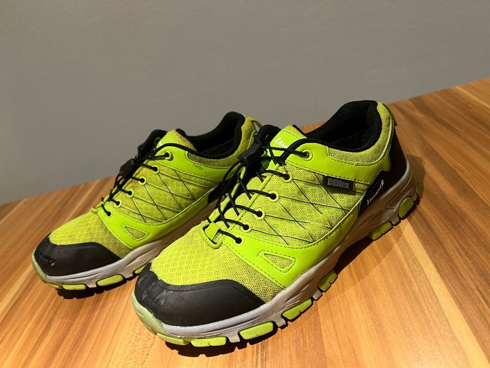 Trekkingschuhe Gr. 36 Landrover DEItex Wanderschuhe hellgrün (Gebraucht ...