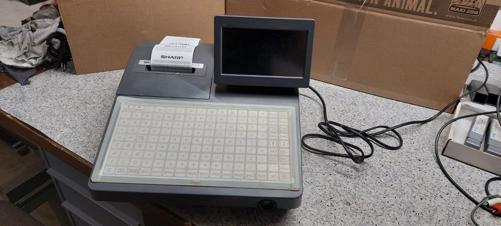 Kasse Restaurant Sharp UP-810F POS Terminal Registrierkasse (Gebraucht ...