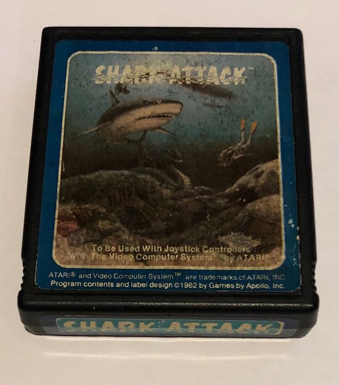 Shark Attack für Atari 2600 (Gebraucht) in Kestenholz für CHF 16 – mit ...
