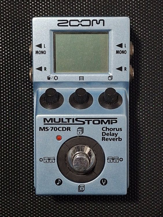 Pédale effets guitare Zoom MS-70CDR Multistomp Chorus Del... (Gebraucht ...