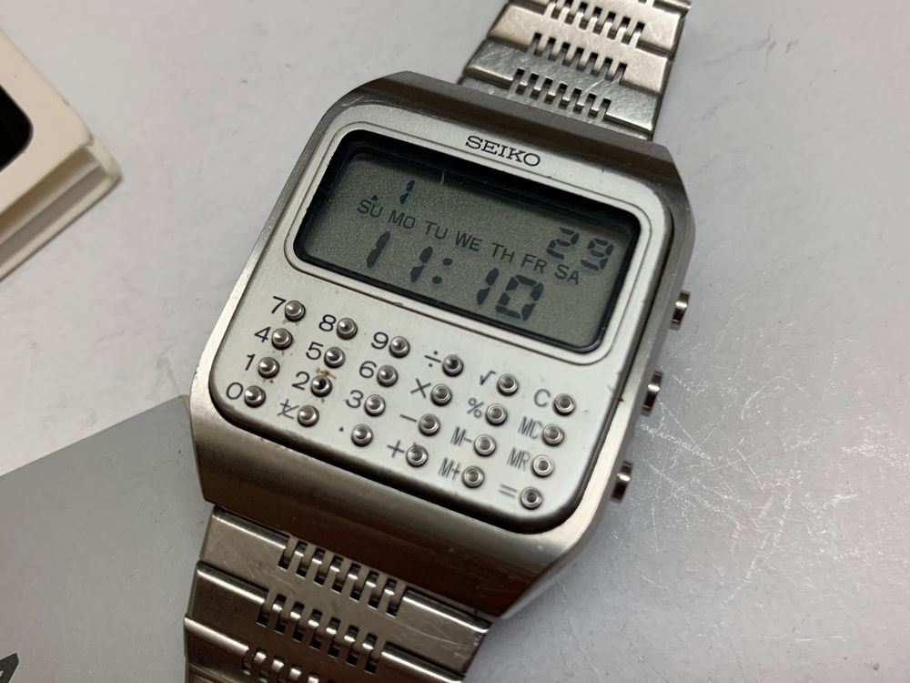 Seiko Calculator C153von 1978 läuft mit Dokumenten (Gebraucht) in ...