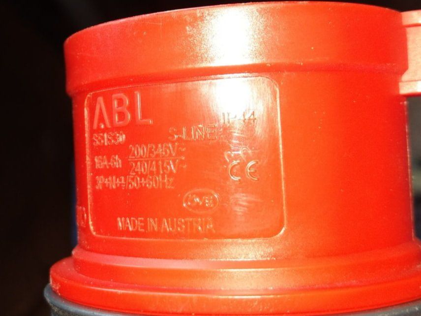 Stecker 16A ABL S51S30 - CEE- 5 Pol 380 V | Kaufen auf Ricardo