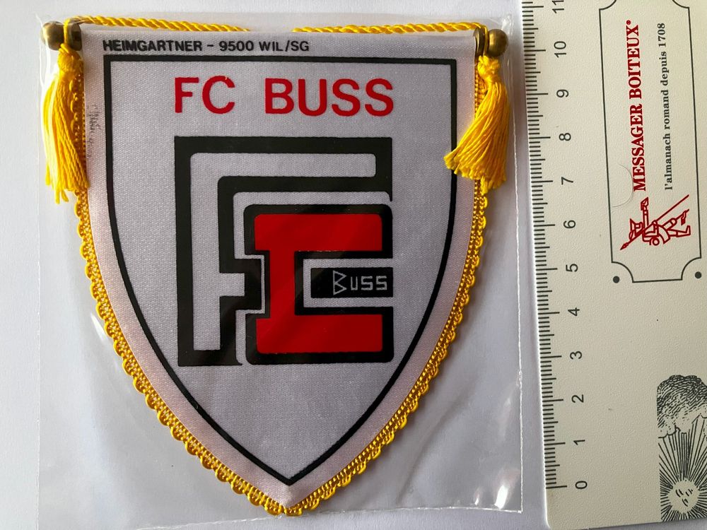 Vintage Fanion/Wimpel FC BUSS (Neu und originalverpackt) in Gland für CHF 5 – mit Lieferung auf ...