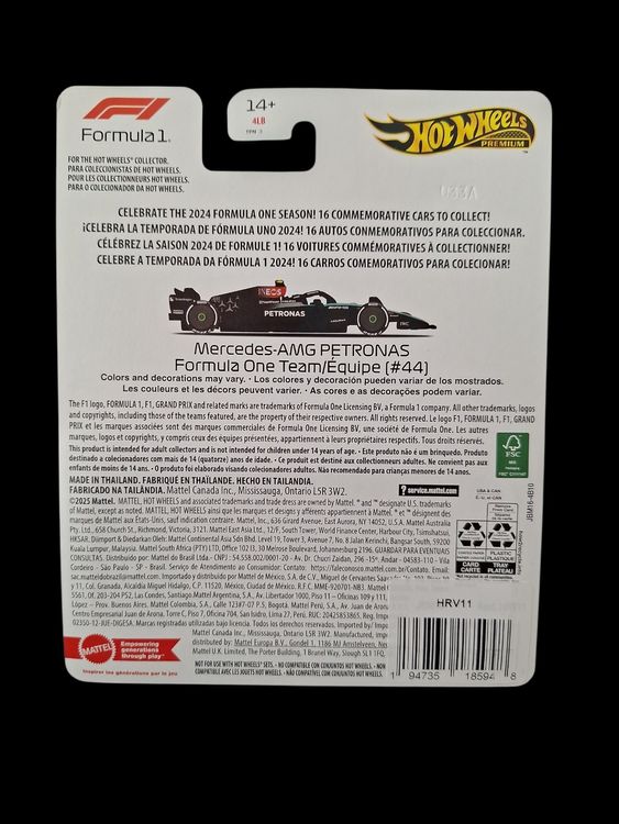 Formula 1 2024 Mercedes-AMG Petronas Formula One Team (#44) (Neu und ...