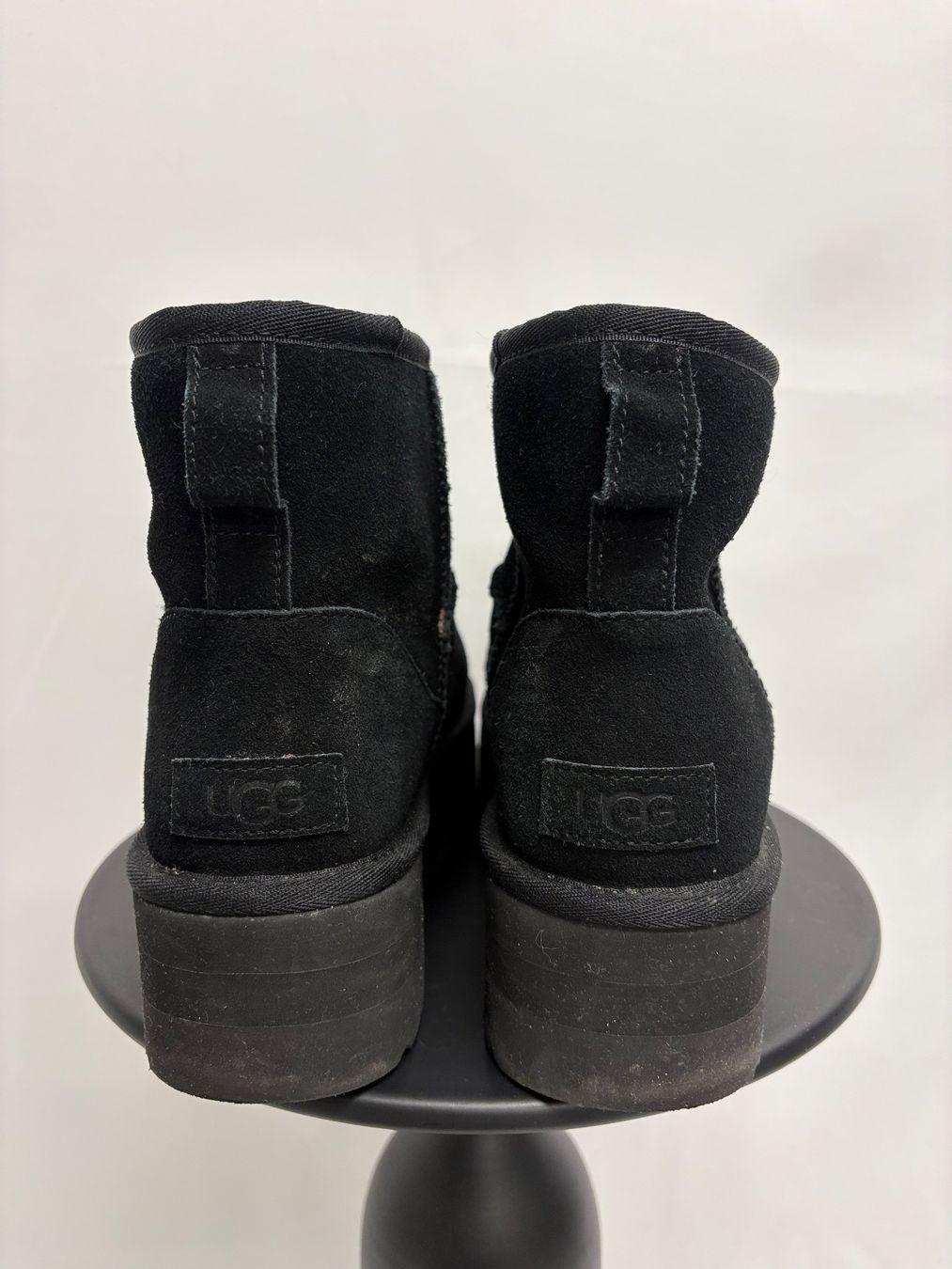 Ugg Classic Mini Platform Boots Schwarz Gr. 39 Wildleder (Neu (gemäss ...