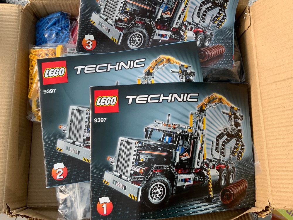 Lego Technic Holztransporter 9397 (komplett) | Kaufen auf Ricardo