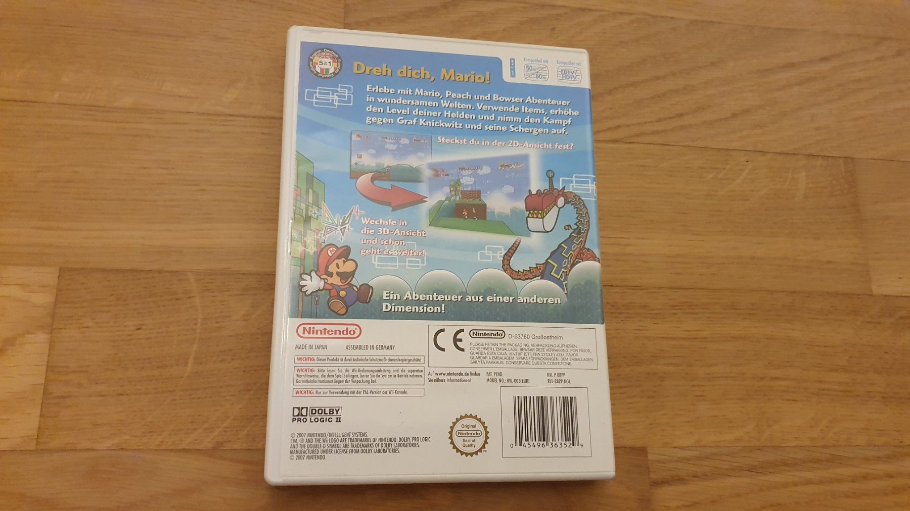 ⭐️ Super Paper Mario Nintendo Wii - Deutsch ⭐️ (Gebraucht) in Luzern ...