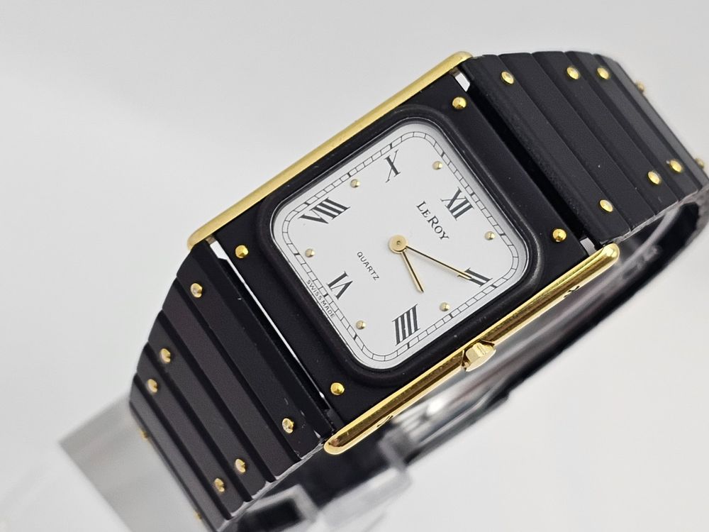 Baume Mercier Leroy 8701 Stahl/Gold Quarz mit Box Papieren (Gebraucht ...