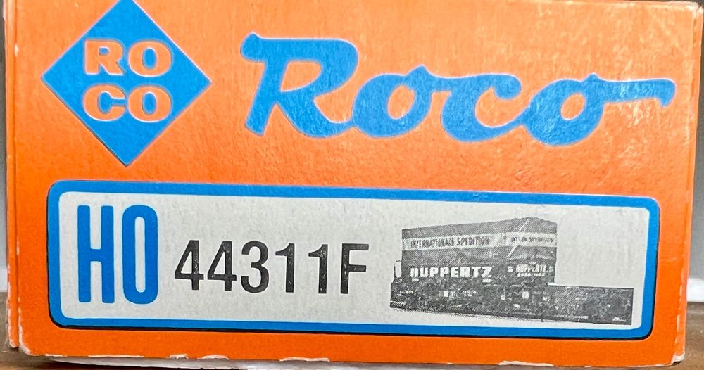 Roco H0 44311F, Tiefladewagen Hupack Danzas (Gebraucht) in Adetswil für ...