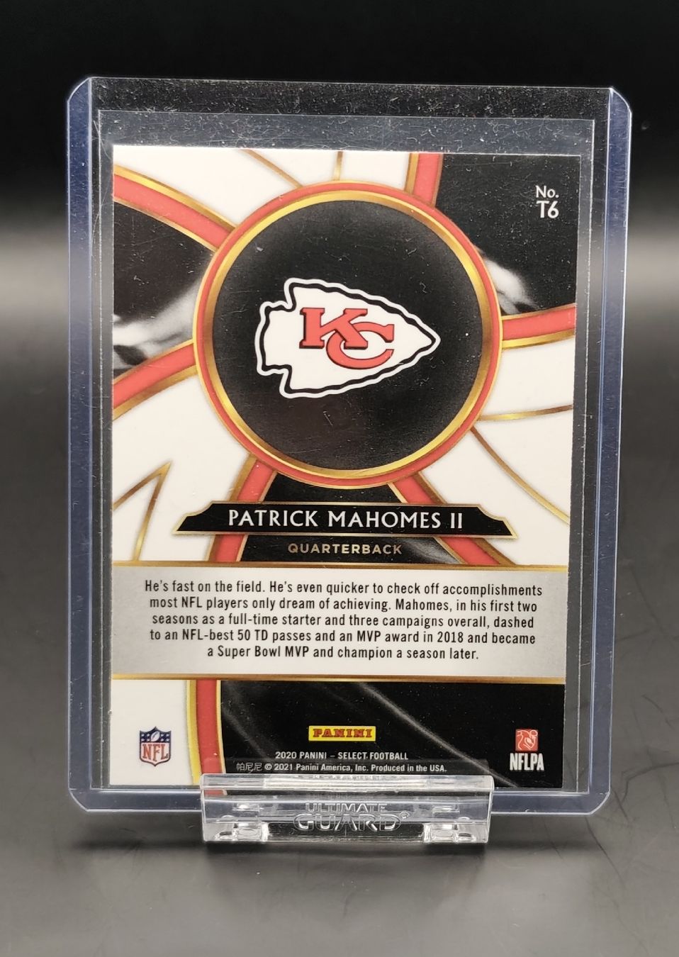 Patrick Mahomes II - Panini Select Turbocharged (Gebraucht) in ...
