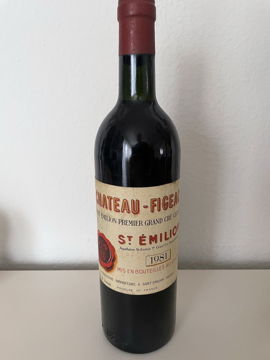 Chateau Figeac, Saint-Emilion, Grand Cru, 1981 (Neu und ...