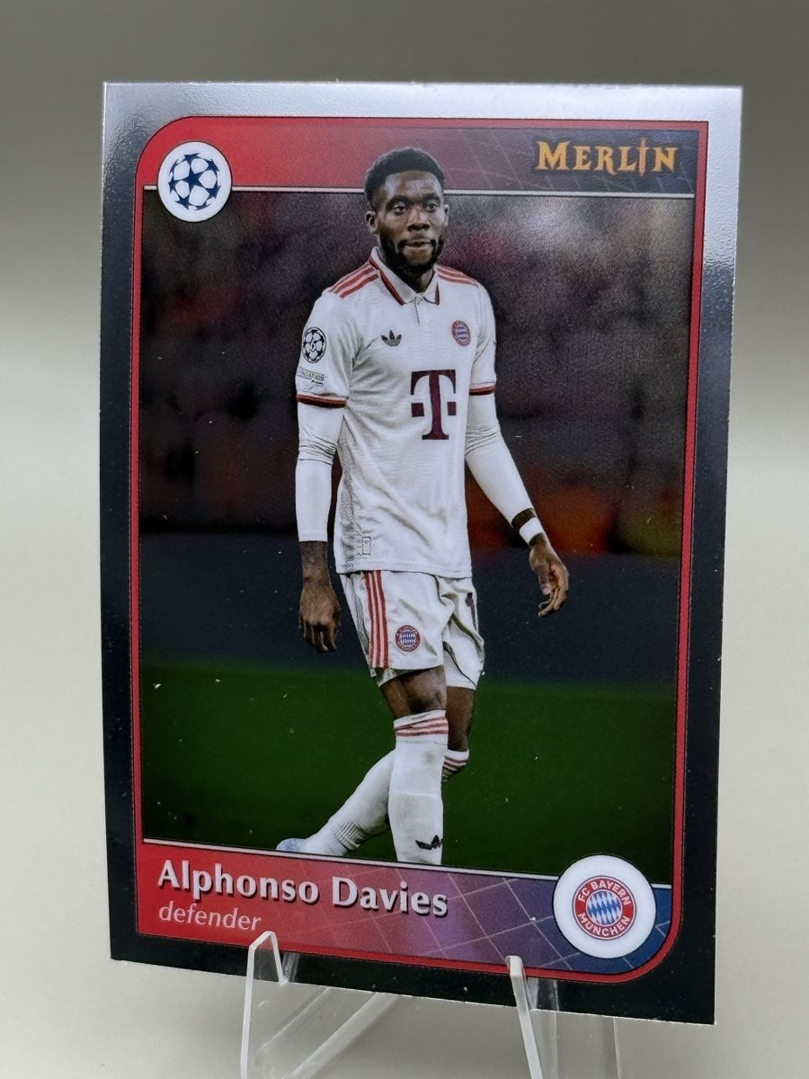 Alphonso Davies | Merlin Topps 2024/25 - Bayern München (Gebraucht) in ...