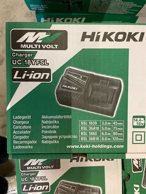 Hitachi/HiKoki Ladegerät UC18YFSL | Kaufen auf Ricardo