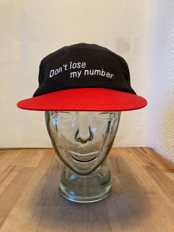 Vintage 90s 5-Panel Cap Die Post don't lose my number New! | Kaufen auf ...