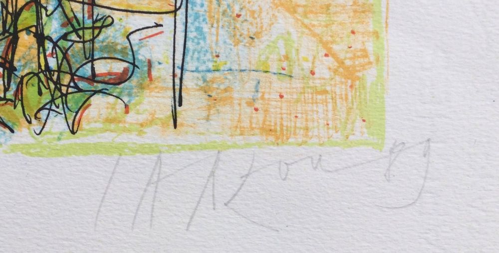 Jean CARZON (1907-2000) Lithographie Handsigniert | Kaufen auf Ricardo