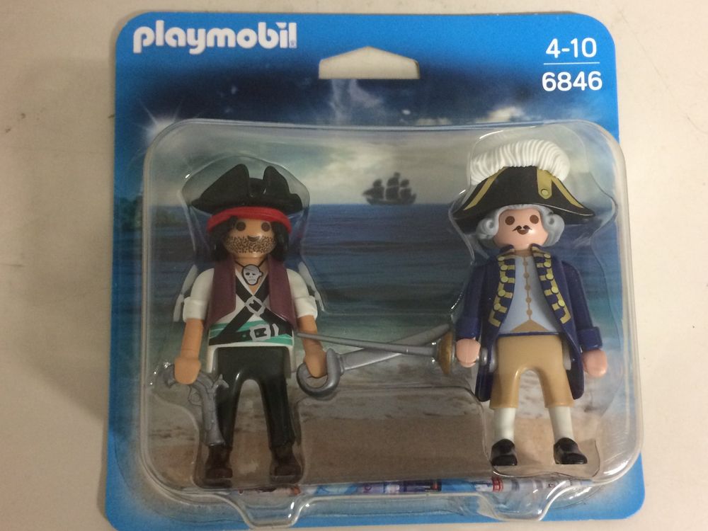 PLAYMOBIL DUO PACK FIGURES 6846 PIRATA E SOLDATO DELLA MARIN | Kaufen ...