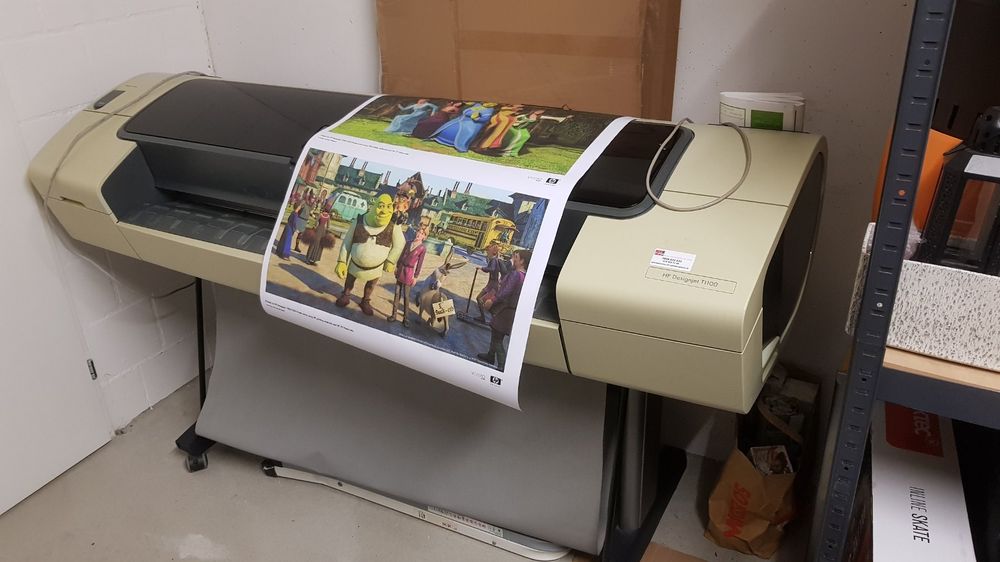 Plotter HP Designjet T1100 (Gebraucht) in Dübendorf für CHF 350 – nur ...