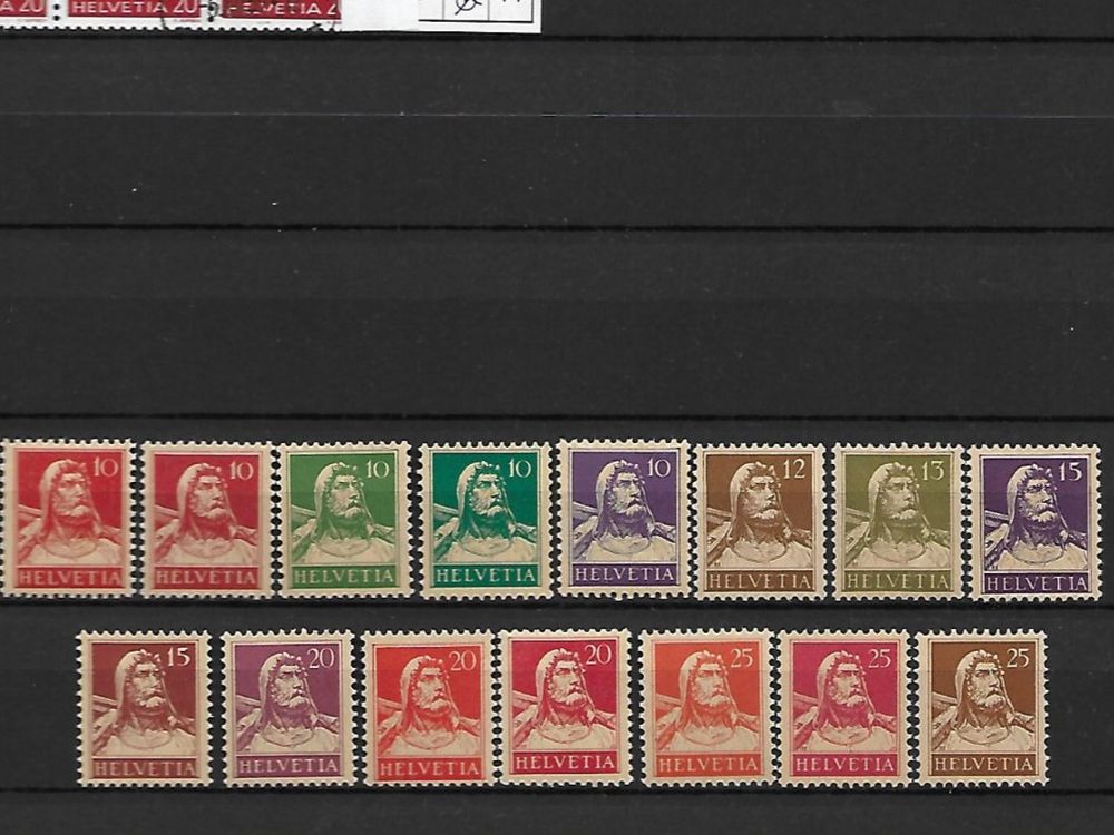 Tell ** Restlot 1914 - 1930 Kat: CHF 120.- (Neu (gemäss Beschreibung)) in Basel für CHF 8 – mit ...