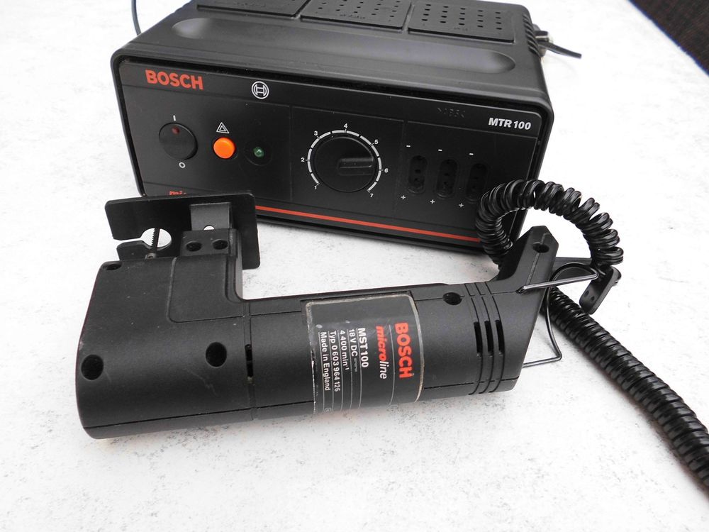 Bosch micro line MTR 100 mit Bosch micro line MST 100 (Neu (gemäss ...