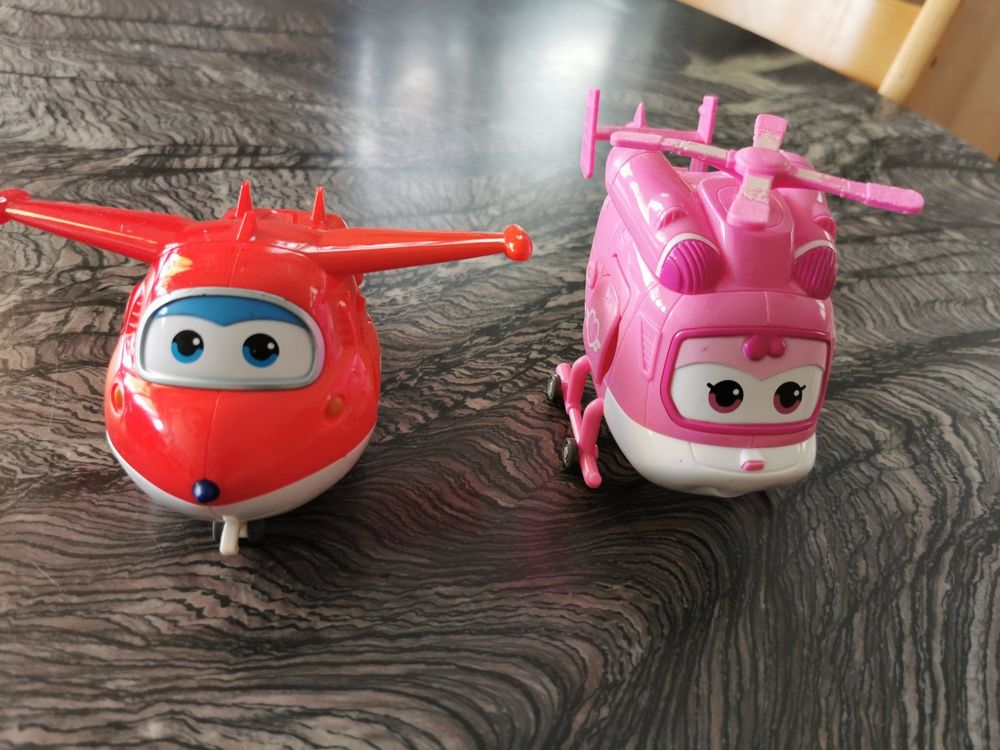 Super Wings Jett und Dizzy Transformers Spiel Figurenre | Kaufen auf ...