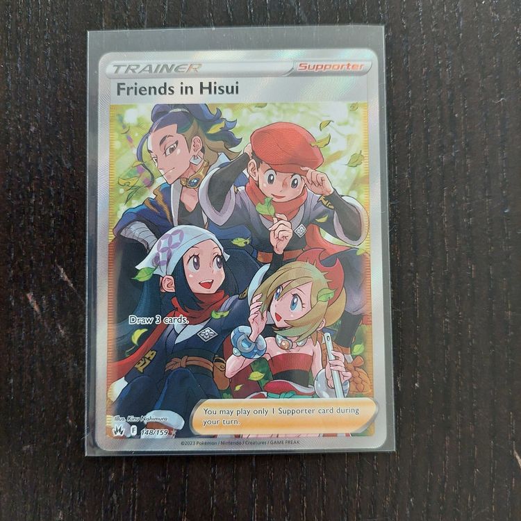 Friends in Hisui (CRZ 148) eng Crown Zenith Pokemon (Gebraucht) in ...