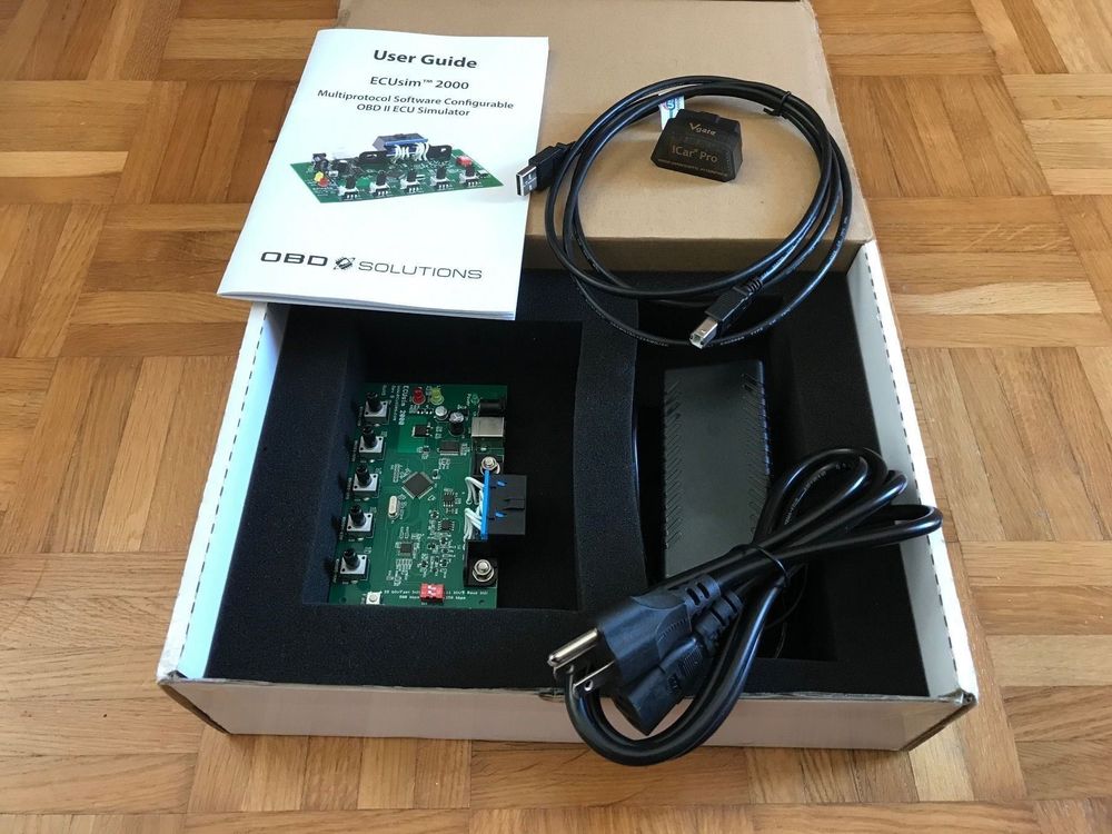 OBD 2 ECU Simulator ECUsim 2000 scantool (Neu (gemäss Beschreibung)) in ...