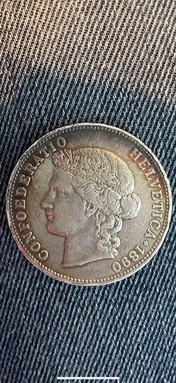 Schweiz 5 Franken 1890 | Kaufen auf Ricardo