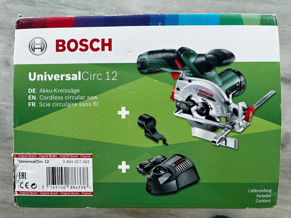 Bosch UniversalCirc 12 Akku-Kreissäge (Gebraucht) in Gebenstorf für CHF ...