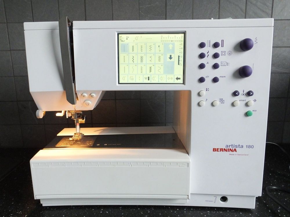 BERNINA Artista 180 mit Stickmodul etc. | Acheter sur Ricardo