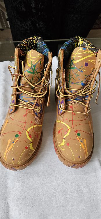 Gr. 38, schmal, Timberland Wheat Paint Splash NEU,ungetragen (Neu und ...
