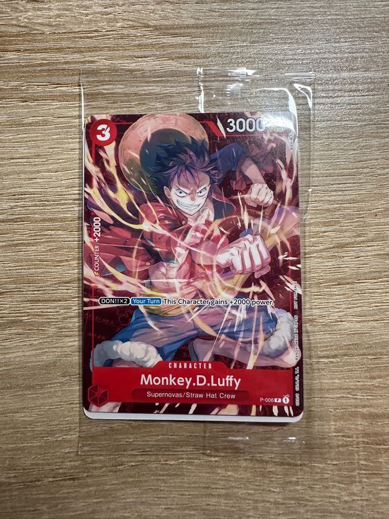 One Piece Monkey D. Luffy Promo Card | Kaufen auf Ricardo