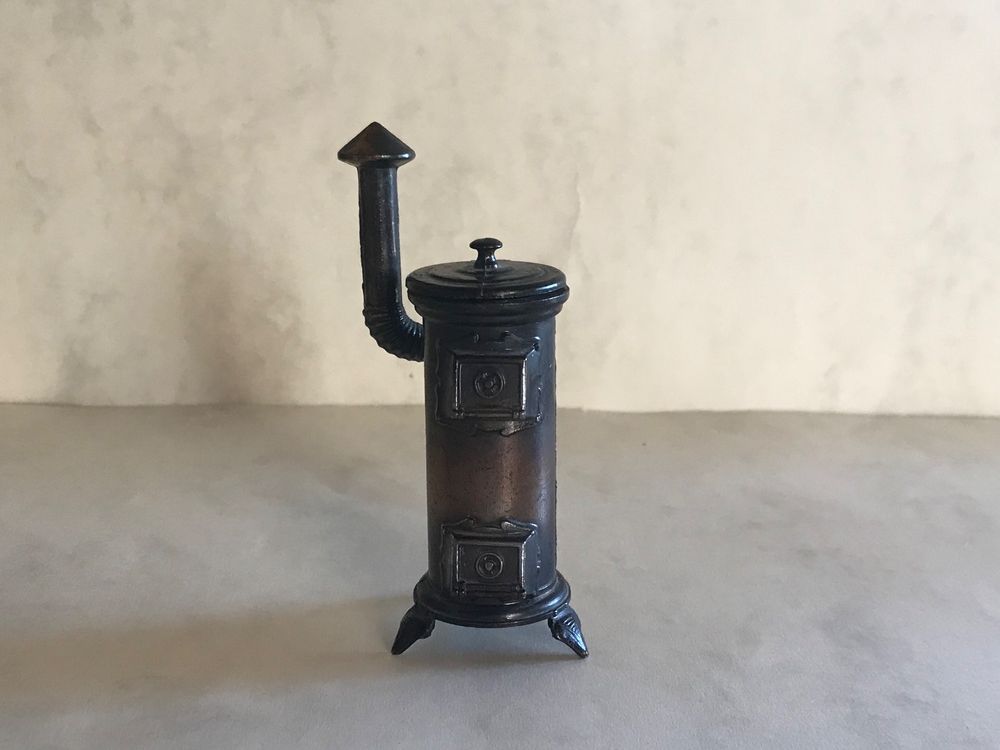 Holzofen Kupfer/Messing? Miniature Puppenhaus Setzkasten (Gebraucht) in ...