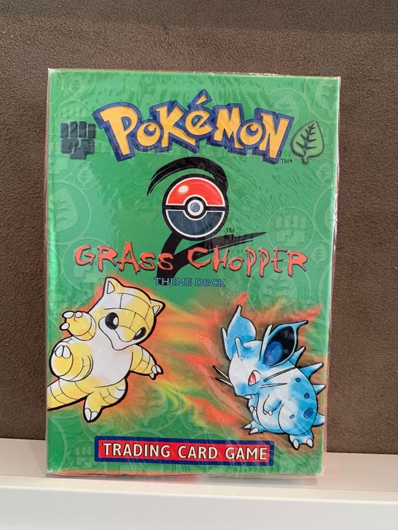 Pokemon Grass Chopper Theme Deck Base Set 2 Sealed ENG (Neu und ...