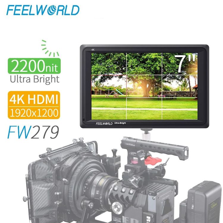 Feelworld FW279 4K Kamera DSLR Monitor (Neu und originalverpackt) in ...