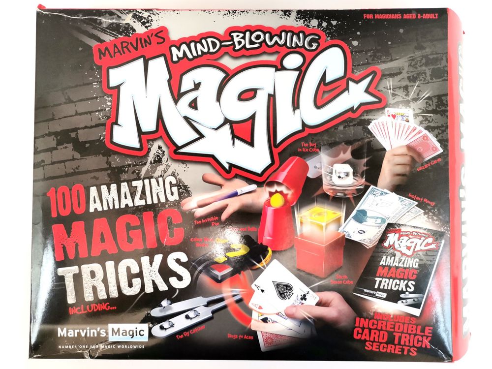 MARVIN'S MIND BLOWING MAGIC-BOX, 100 Zaubertricks | Kaufen auf Ricardo MARVIN'S MIND BLOWING MAGIC-BOX, 100 Zaubertricks | Kaufen auf Ricardo