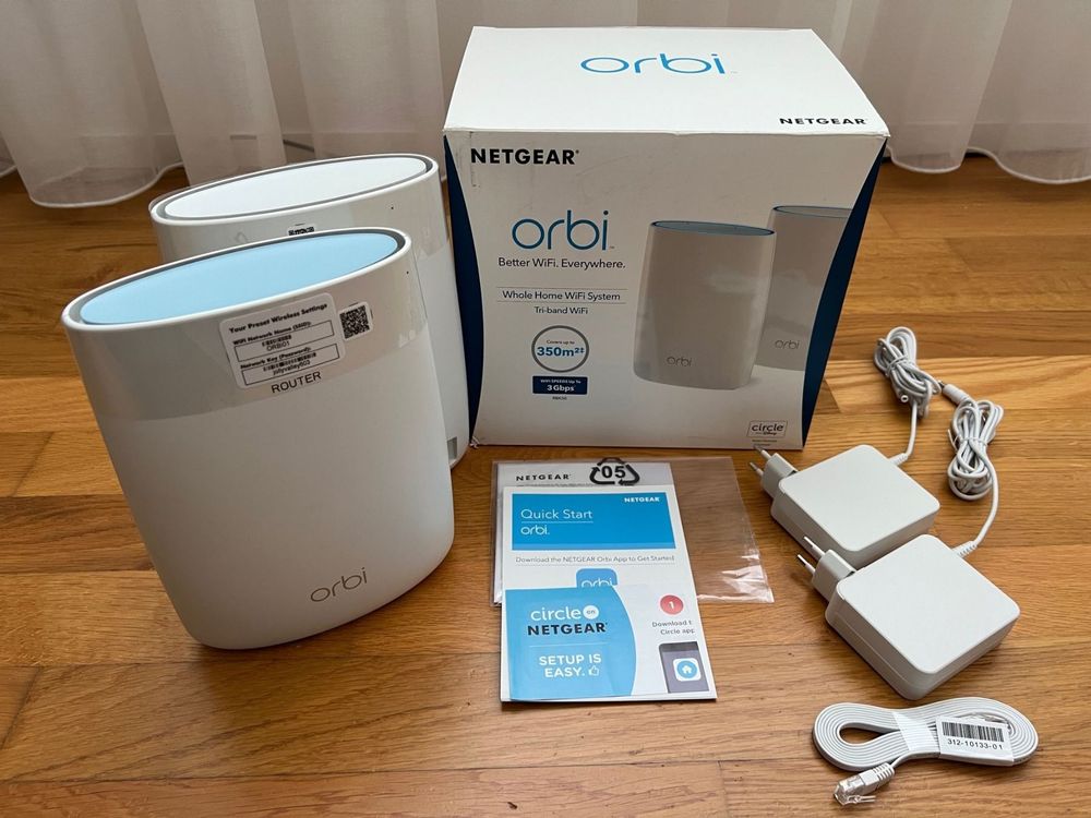 Netgear Orbi RBK50 Set (Gebraucht) in für CHF 120 – mit Lieferung auf ...