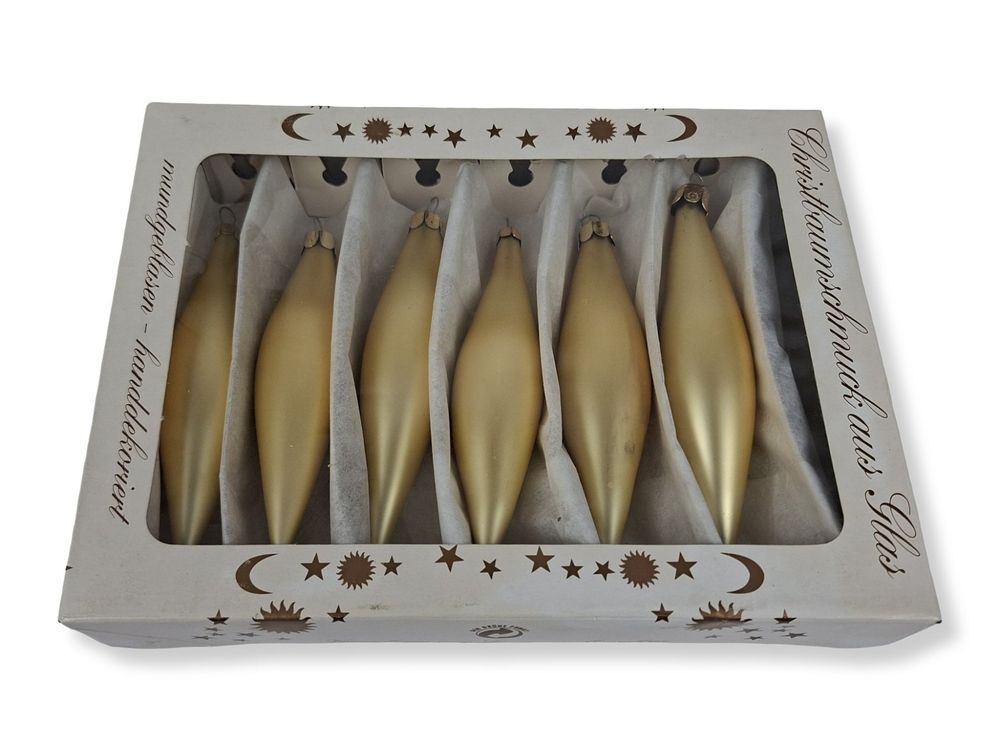 Glastropfen, Gold, 6 Stück (Gebraucht) in Solothurn für CHF 5 – nur ...