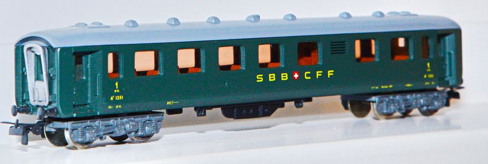 2 Stück Pocher SBB Personenwagen (Gebraucht) in Elsau für CHF 29 – mit ...