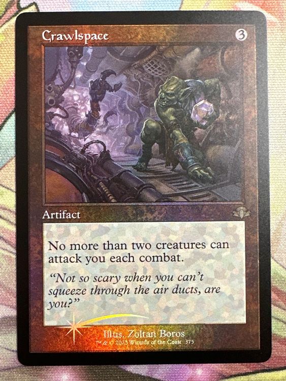 Crawlspace FOIL Variant 375 Dominaria Remastered (Neu (gemäss ...