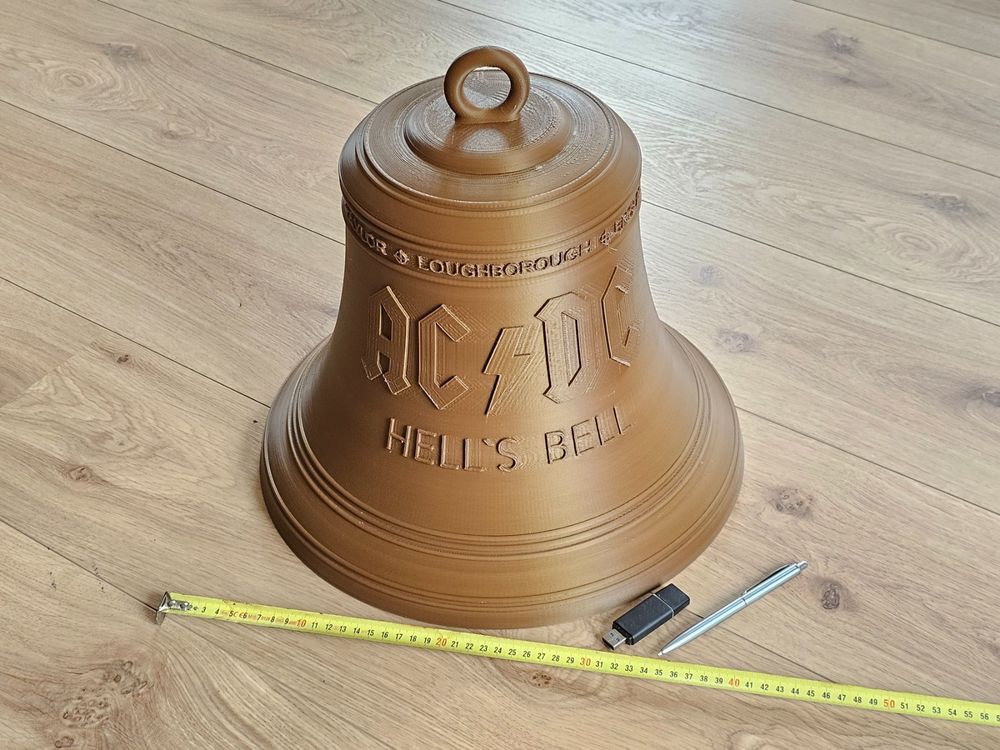 AC DC Hell's Bell 380mm 890gr en PLA (Neuf (Voir description)) à Yvonand pour CHF 180 – retrait ...